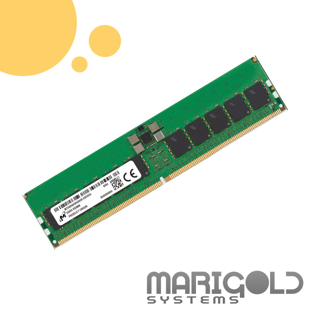 Micron 32GB 2Rx8 PC5-5600B 5600MT/s MTC20F2085S1RC56BG1 – Marigold Systems