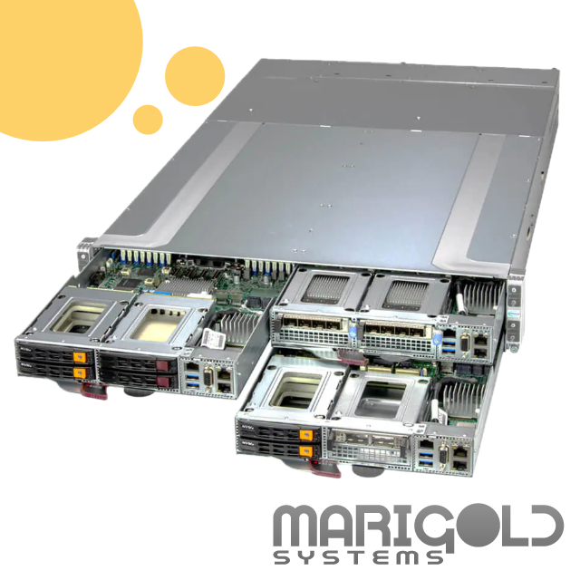 Supermicro GrandTwin SuperServer SYS-211GT-HNTF 2U Rack Mount Server ...