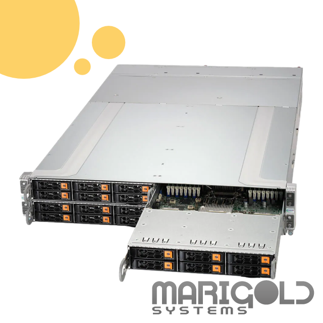 Supermicro GrandTwin SuperServer SYS-211GT-HNTR 2U Rack Mount Server ...