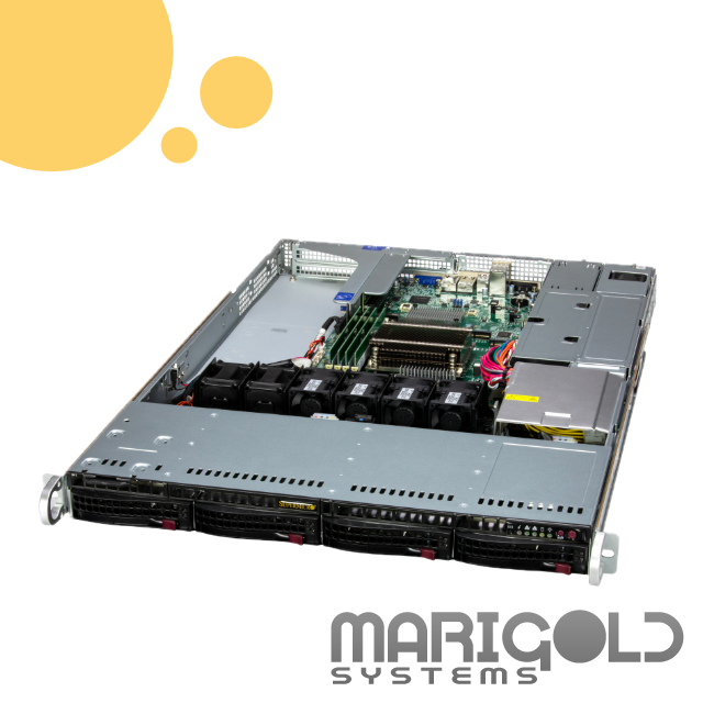 Supermicro UP SuperServer SYS-511R-W 1U Rack Mount Server – Marigold ...